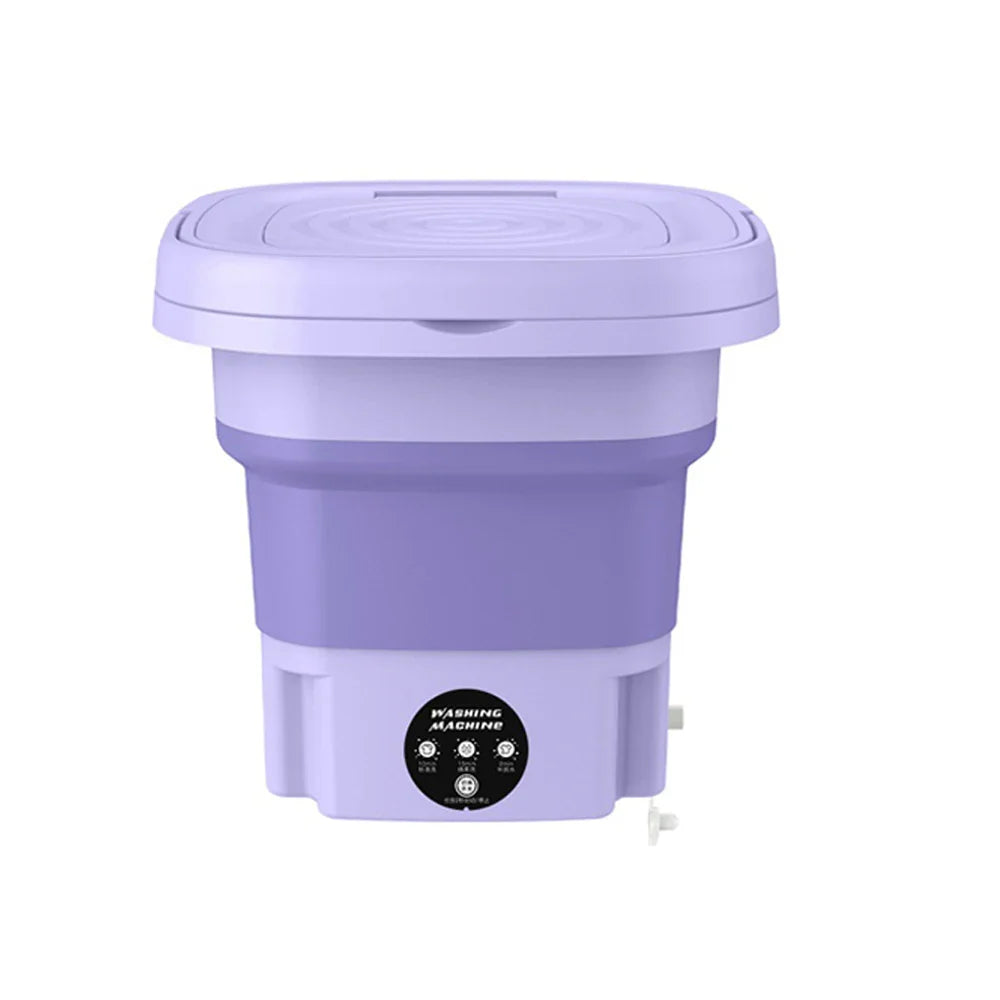 Portable 8L Mini Washing Machine with Spin Dryer